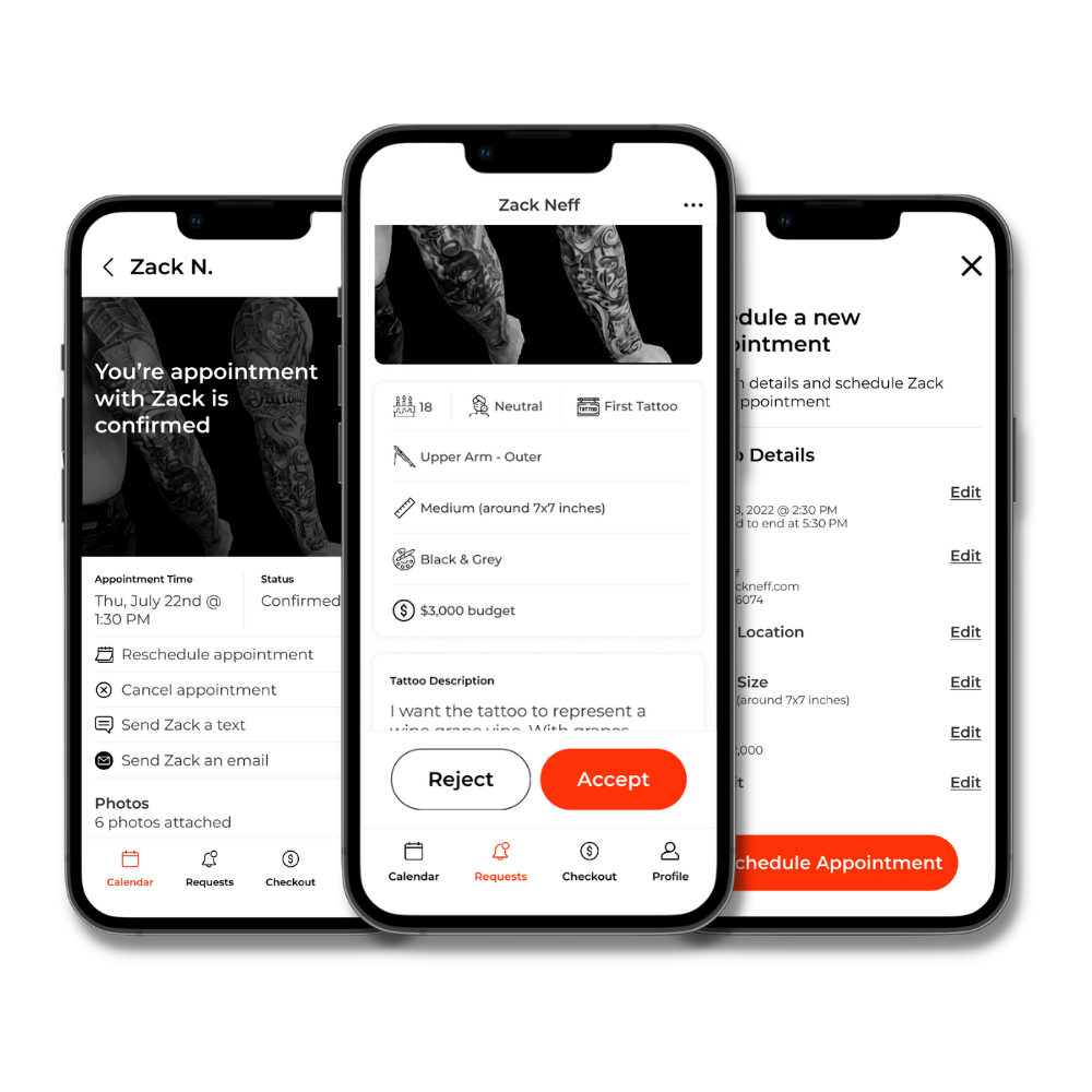 Porter | Business management software for tattoo artists